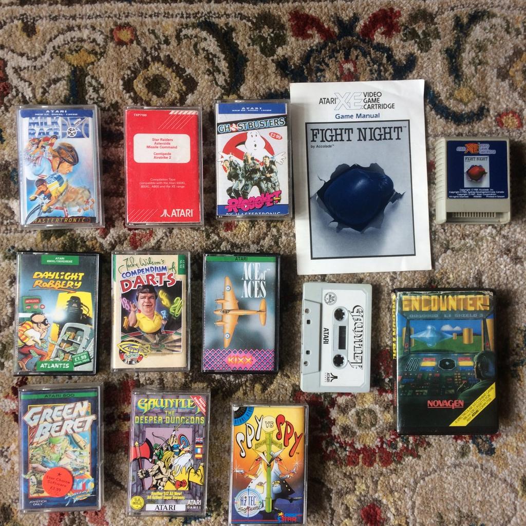 Bundle (12) Atari X/XE Cassette Tapes in CV10 Hinckley and Bosworth for ...