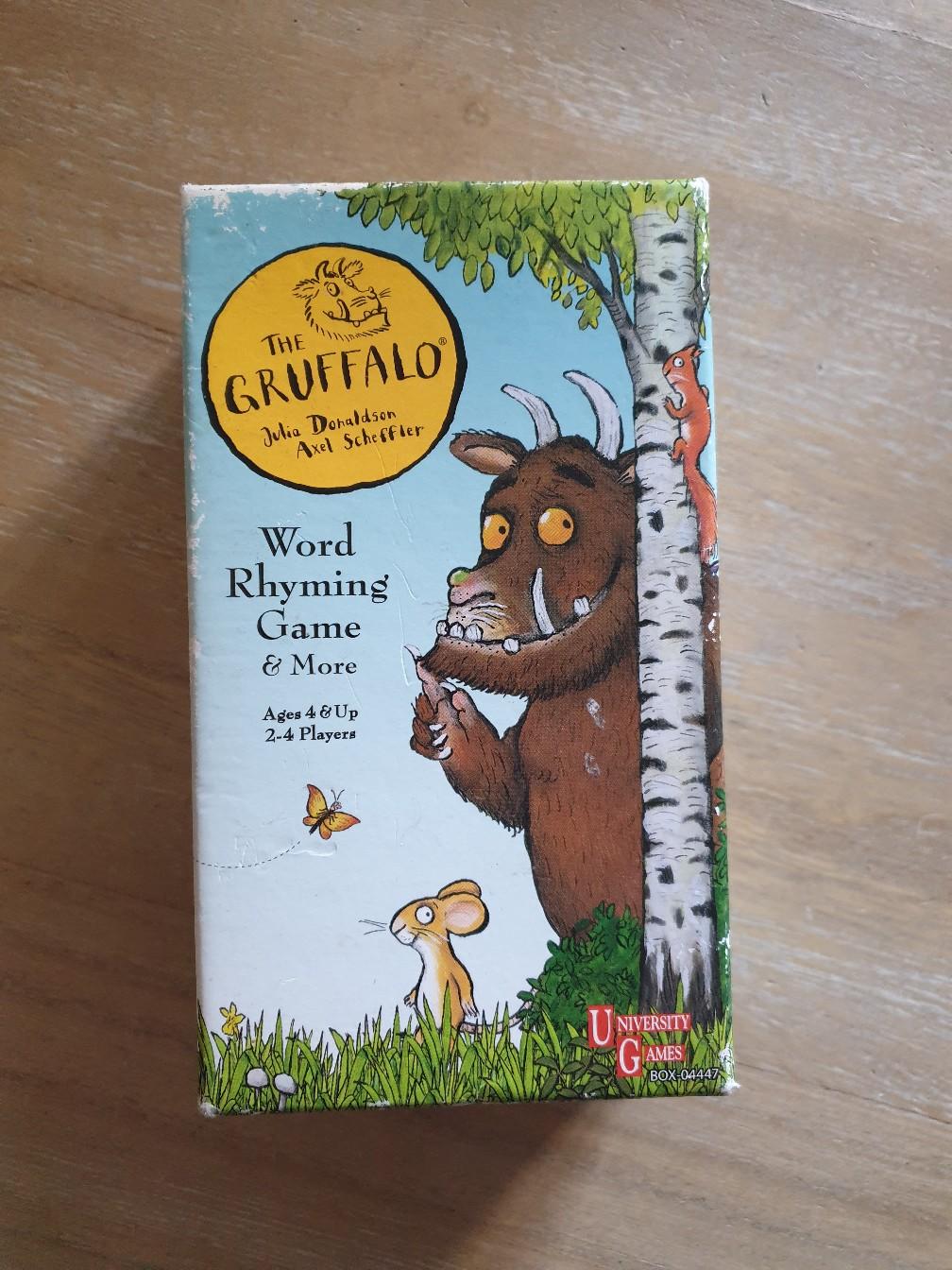 Gruffalo word rhyming game in Amber Valley for £1.50 for sale | Shpock