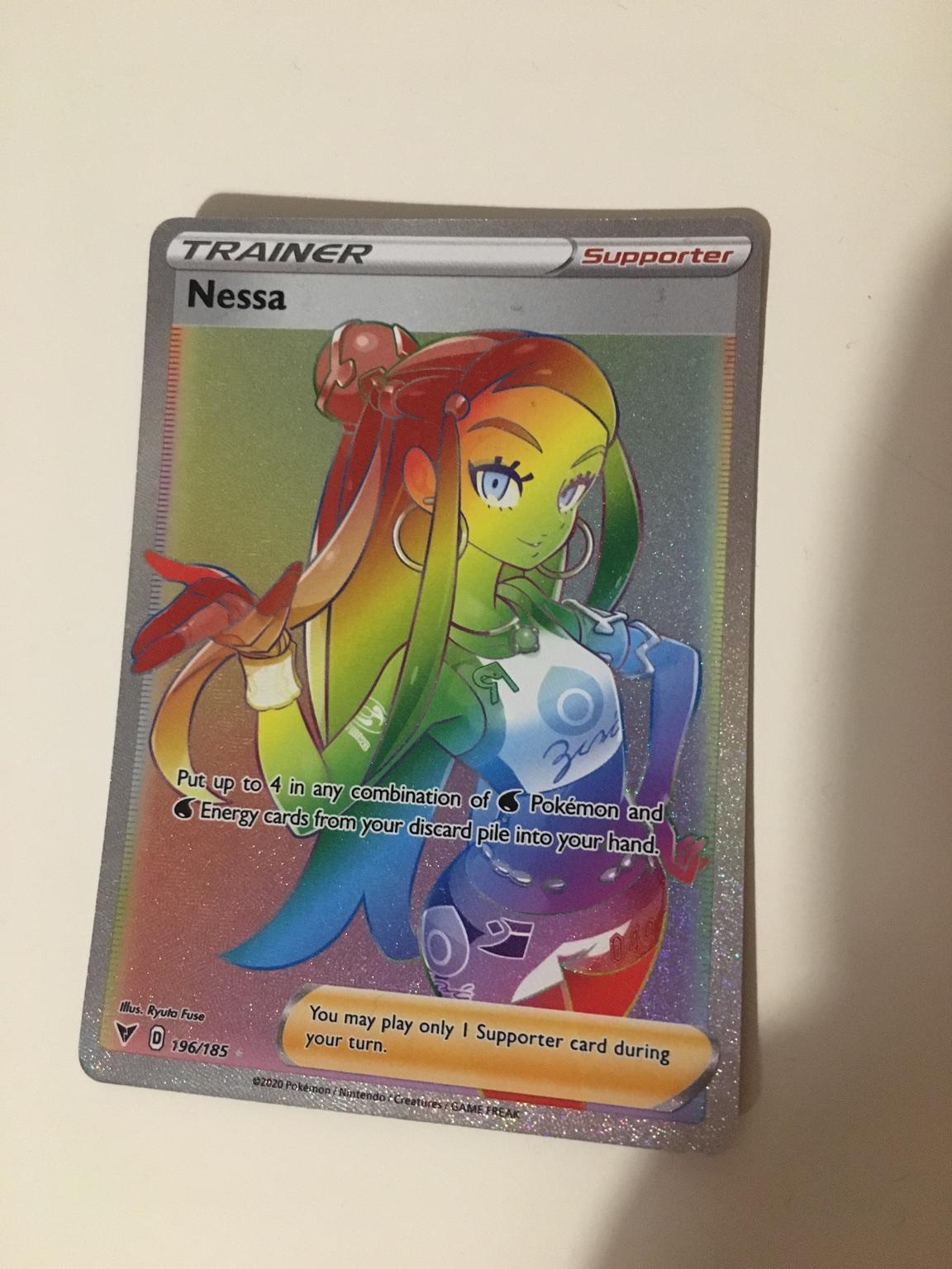 Rainbow rare trainer pokemon card nessa in KT17 Ewell für 10,00 £ zum ...
