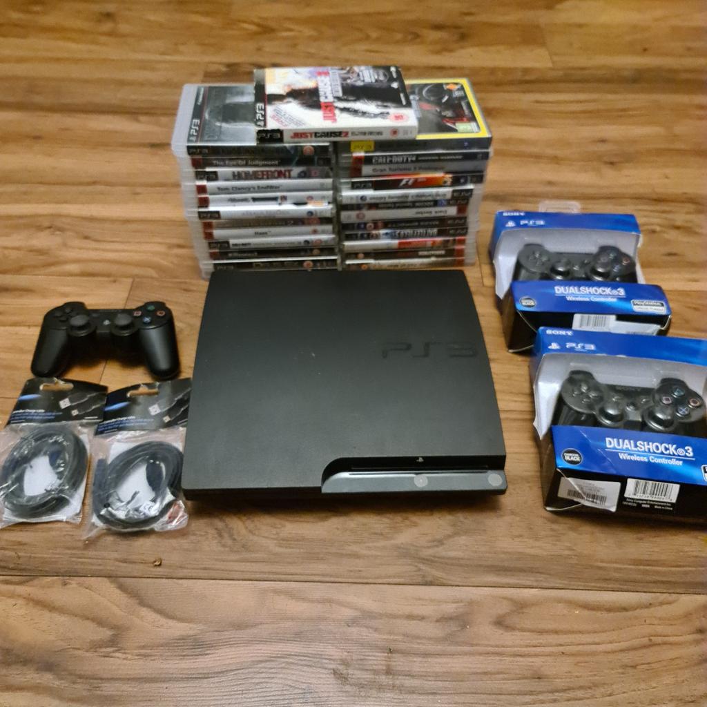 ps3 slim bundle + games and controllers in NE33 Tyneside für 50,00 ...