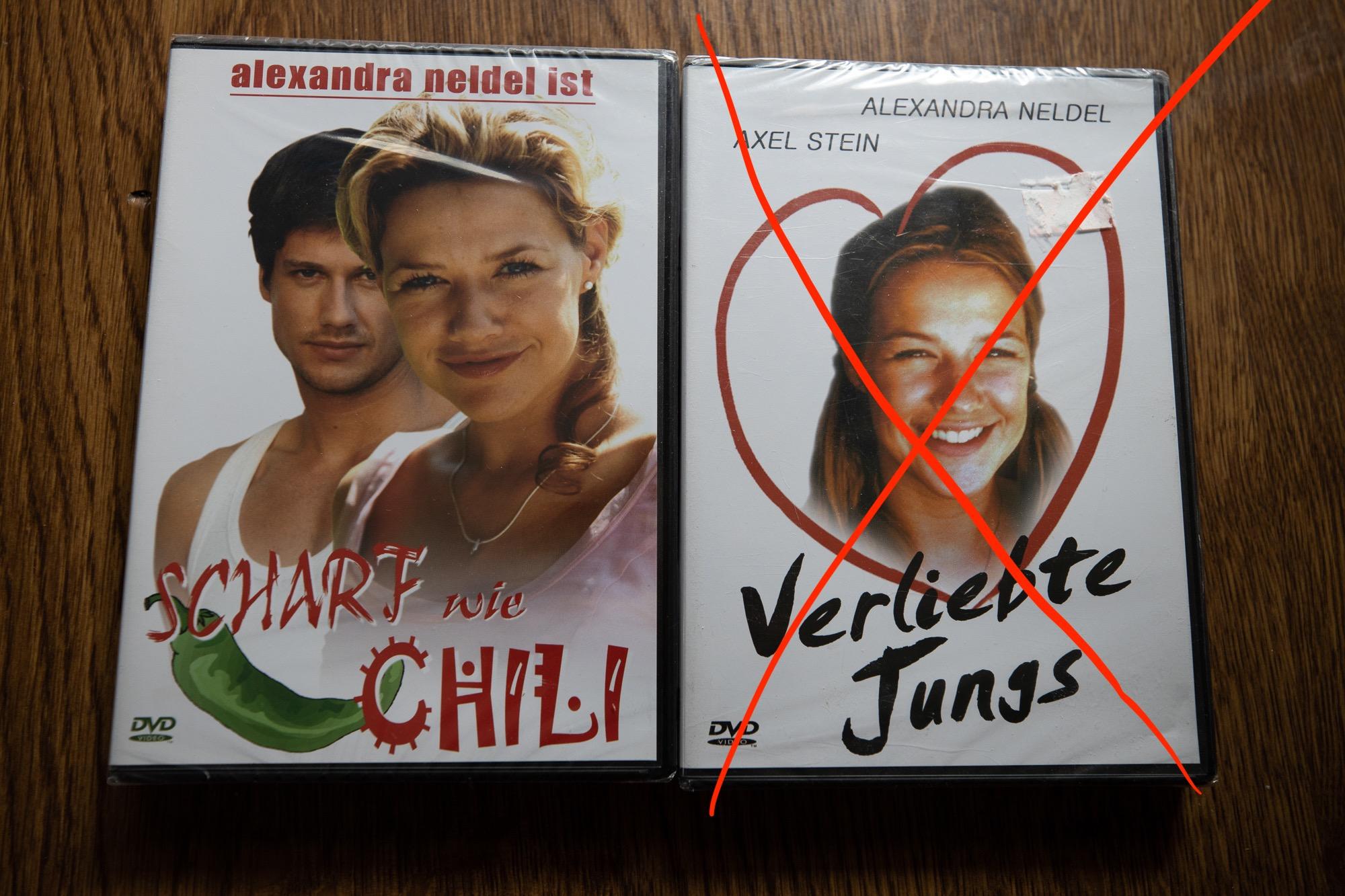 DVD Alexandra Neldel "Scharf wie Chili" NEU in 22589 Iserbrook for €5. ...