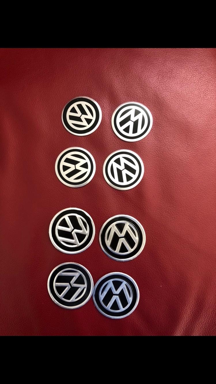 Vw Aufkleber Rund