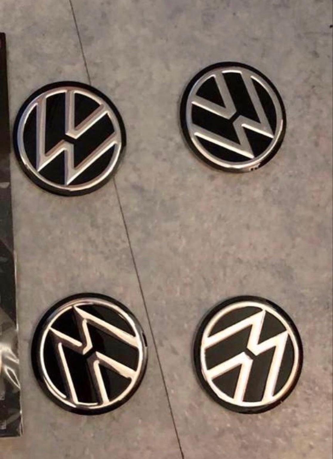 Vw Aufkleber Rund
