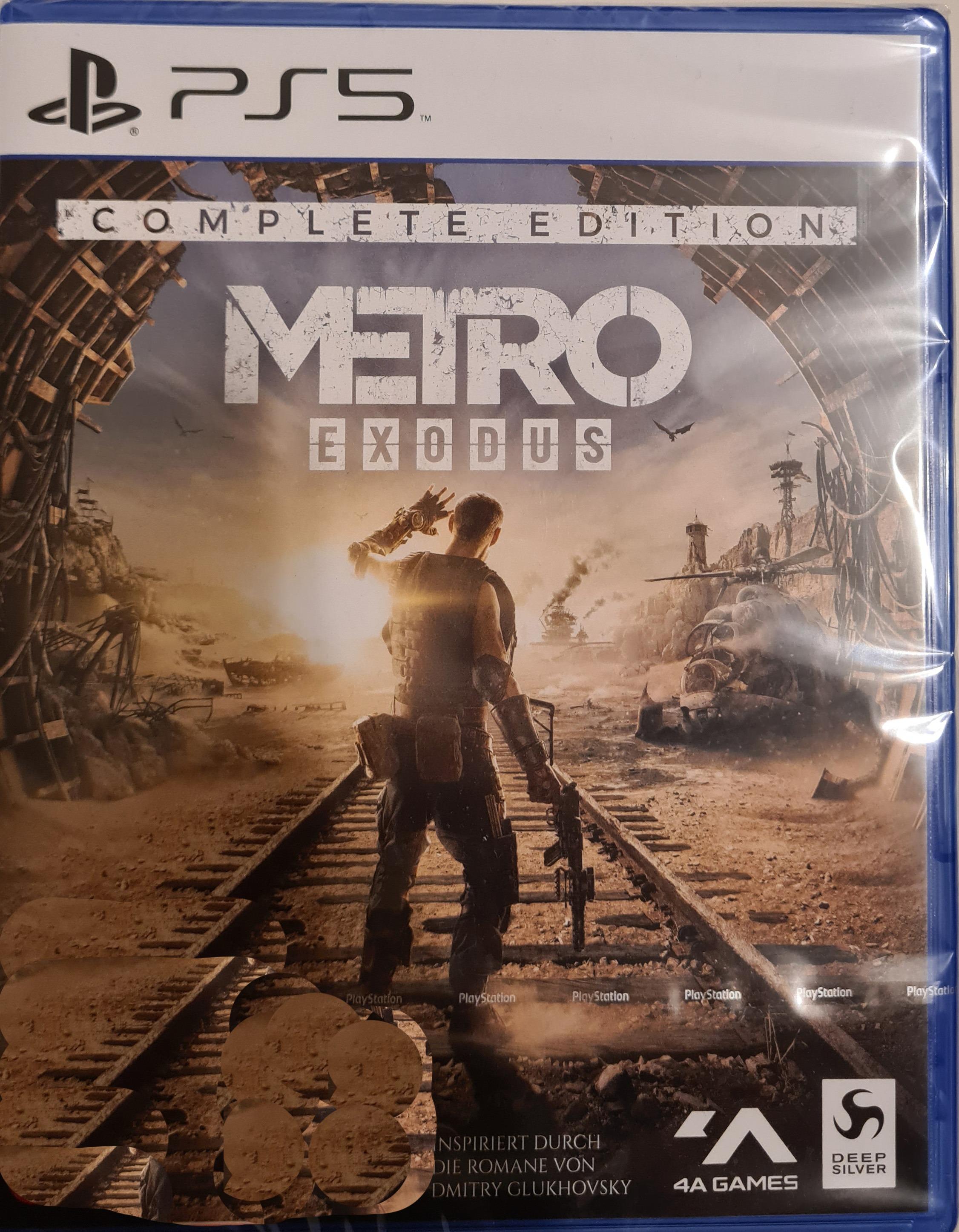 Metro Exodus Complete Edition PS5 in 20097 Hammerbrook für 20,00 € zum ...