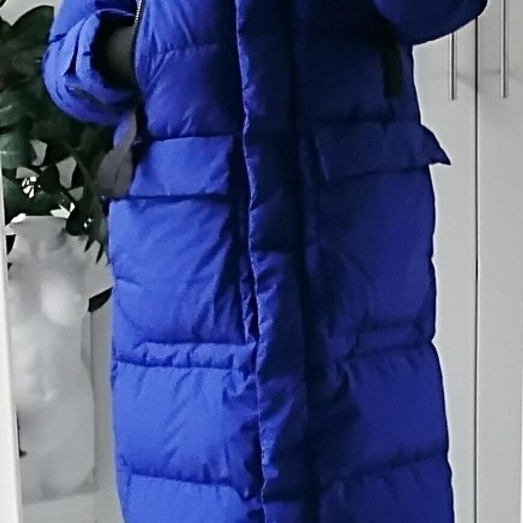 Benetton Daunenmantel Puffer Coat in blau in 64646 Heppenheim für 100 ...