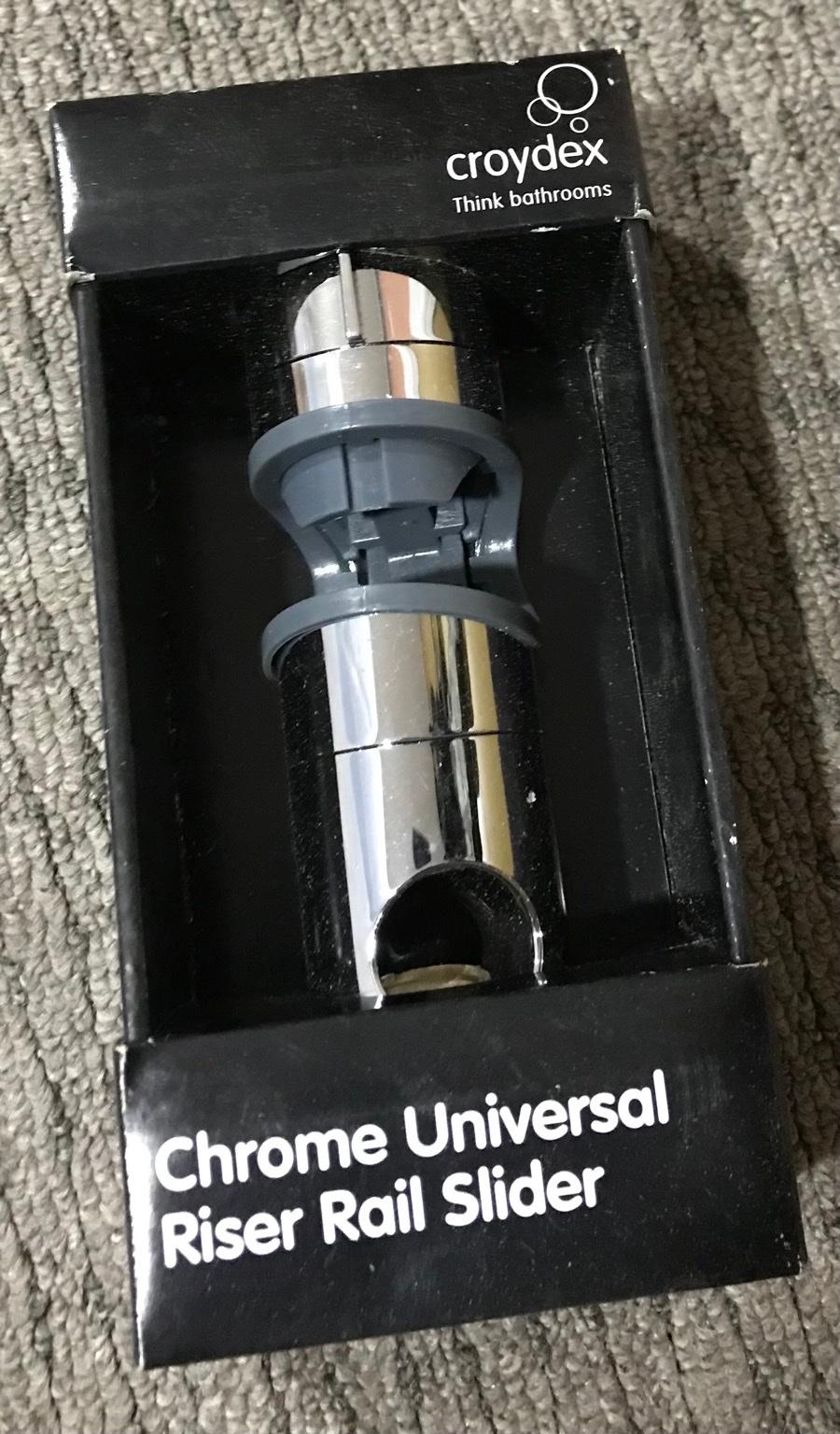 Chrome universal riser rail slider in LU4 Farm für 2,00 £ zum Verkauf ...