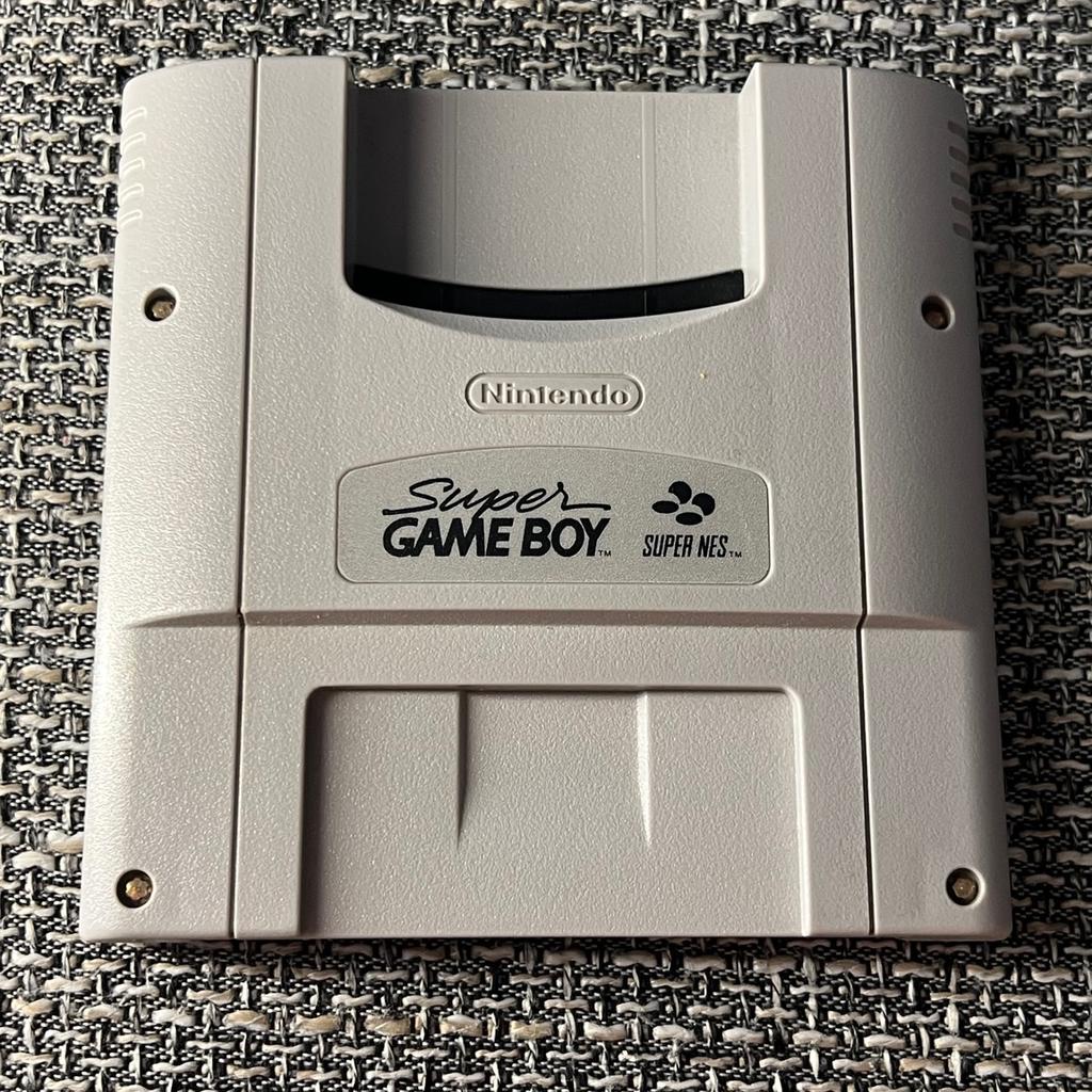 Super GameBoy Adapter für SNES • Original! in 55122 Mainz für 5,00 ...