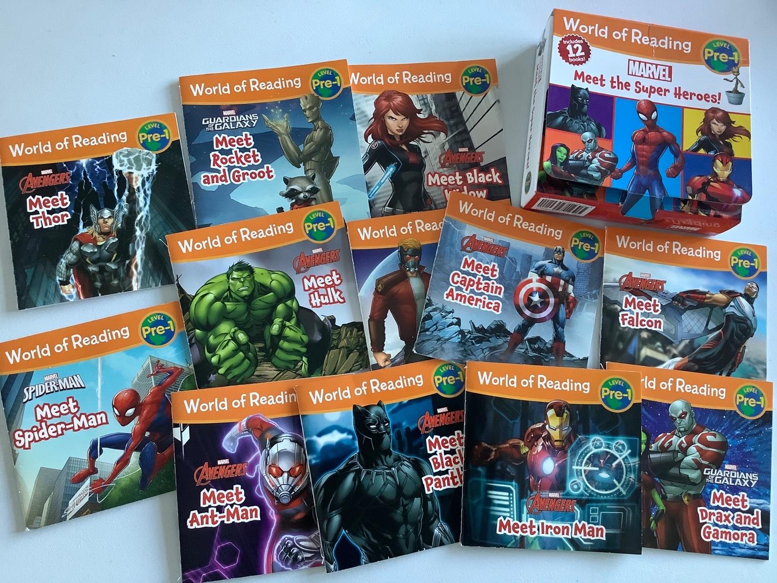 Spider-man and Marvel Phonics books in B74 Birmingham for £2.00 for ...