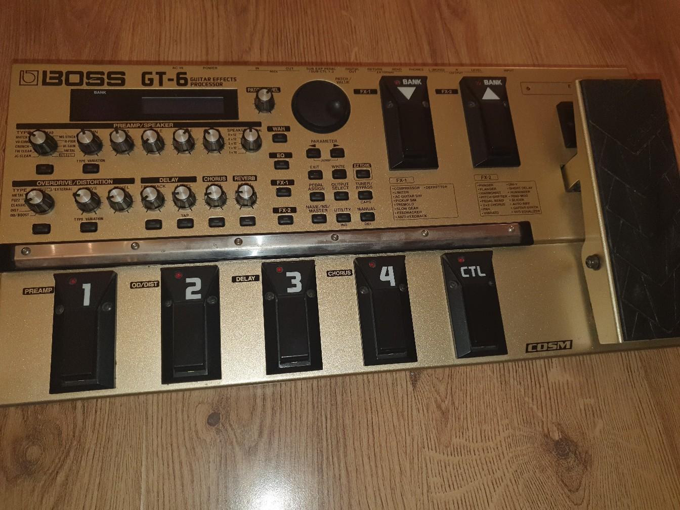 Boss GT-6 Guitar Effects Processor in Bathgate für £ 100,00 zum Verkauf ...
