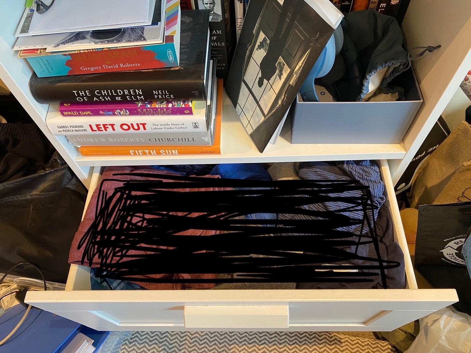 IKEA white Brimnes bookcase with two drawers in SW18 London for £45.00 ...