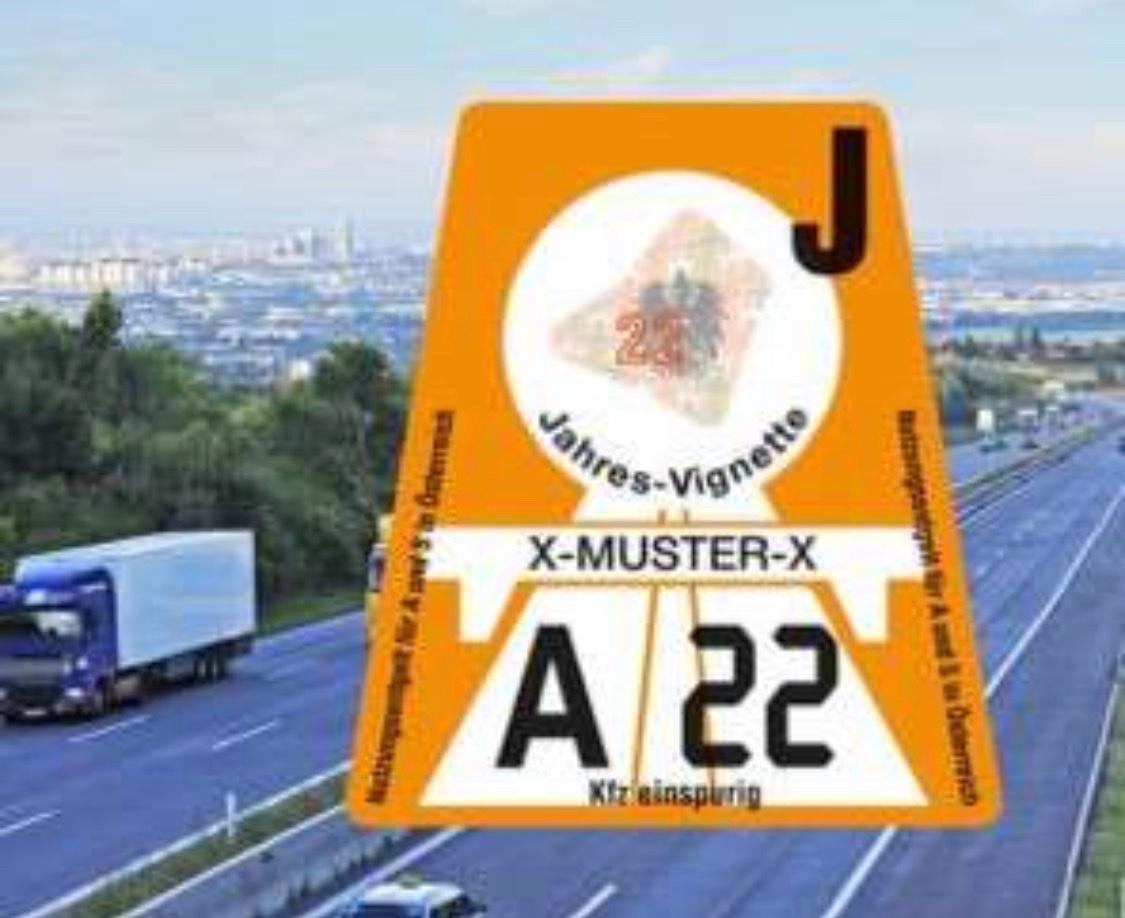 Jahresvignette 2022 Pkw in 5071 Wals-Siezenheim für € 87,00 zum Verkauf ...
