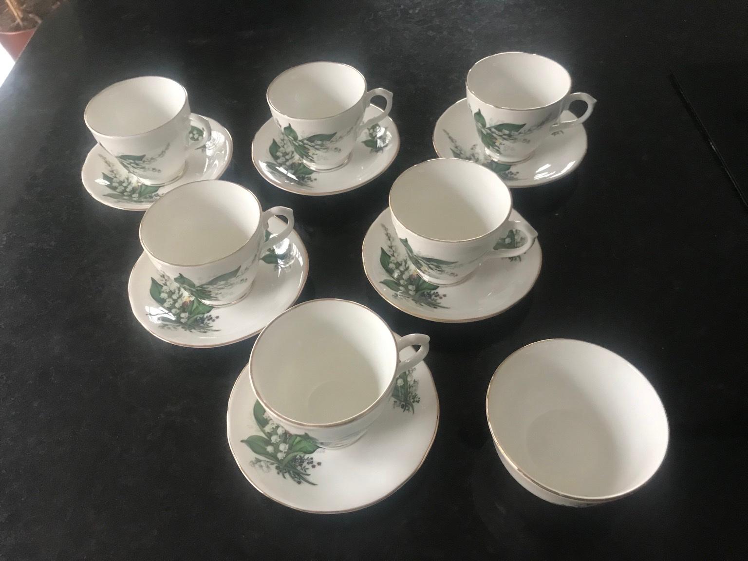 Springfield bone China tea set of 6 in West Lancashire für 12,00 £ zum ...