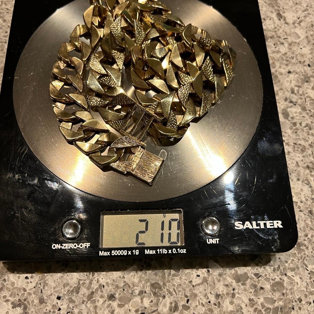 210 grams gold chain in CR0 Croydon für £ 4.850,00 zum Verkauf | Shpock AT