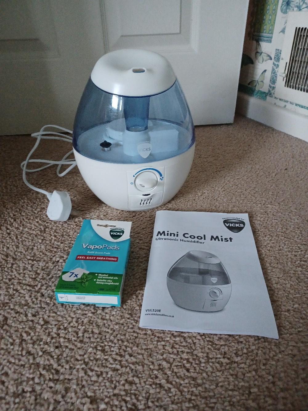 vicks mini cool mist ultrasound humidifier in B38 Birmingham für 30,00 ...
