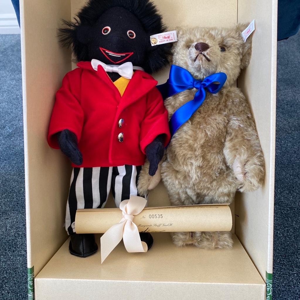 Steiff Jolly Golly & Bear Set 1996 in TS17 Thornaby for £210.00 for ...