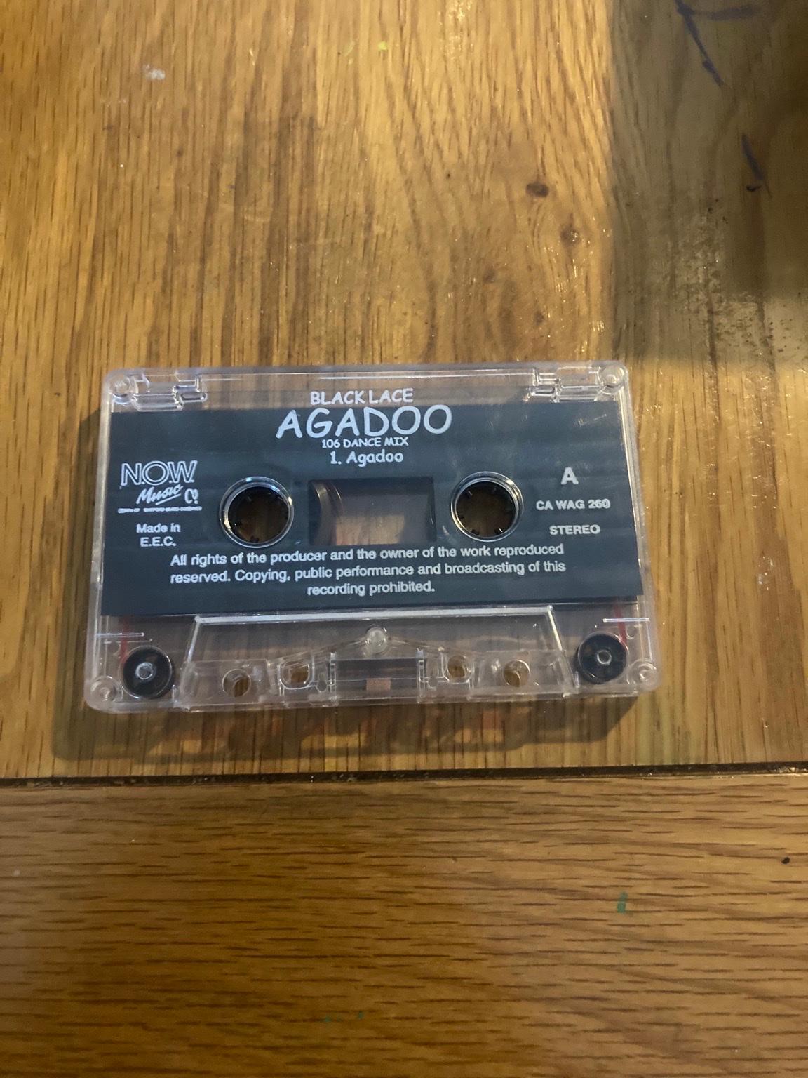Black lace, agadoo cassette single in SO17 Southampton für 0,50 £ zum ...