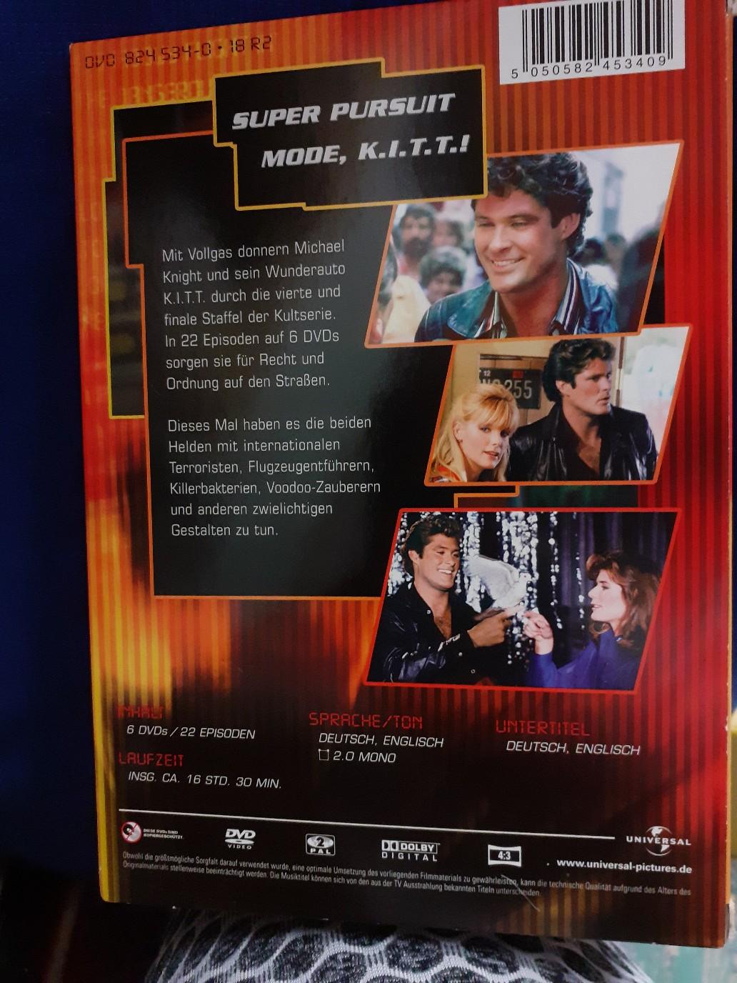 Knight Rider Staffel 6 DVDs in 8605 Kapfenberg für 10,00 € zum Verkauf ...