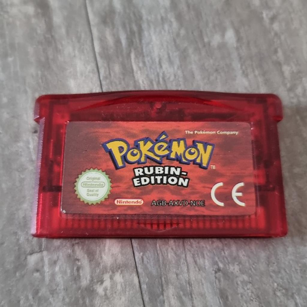 Pokemon Rubin-Edition in 84172 Buch am Erlbach für € 25,00 zum Verkauf ...