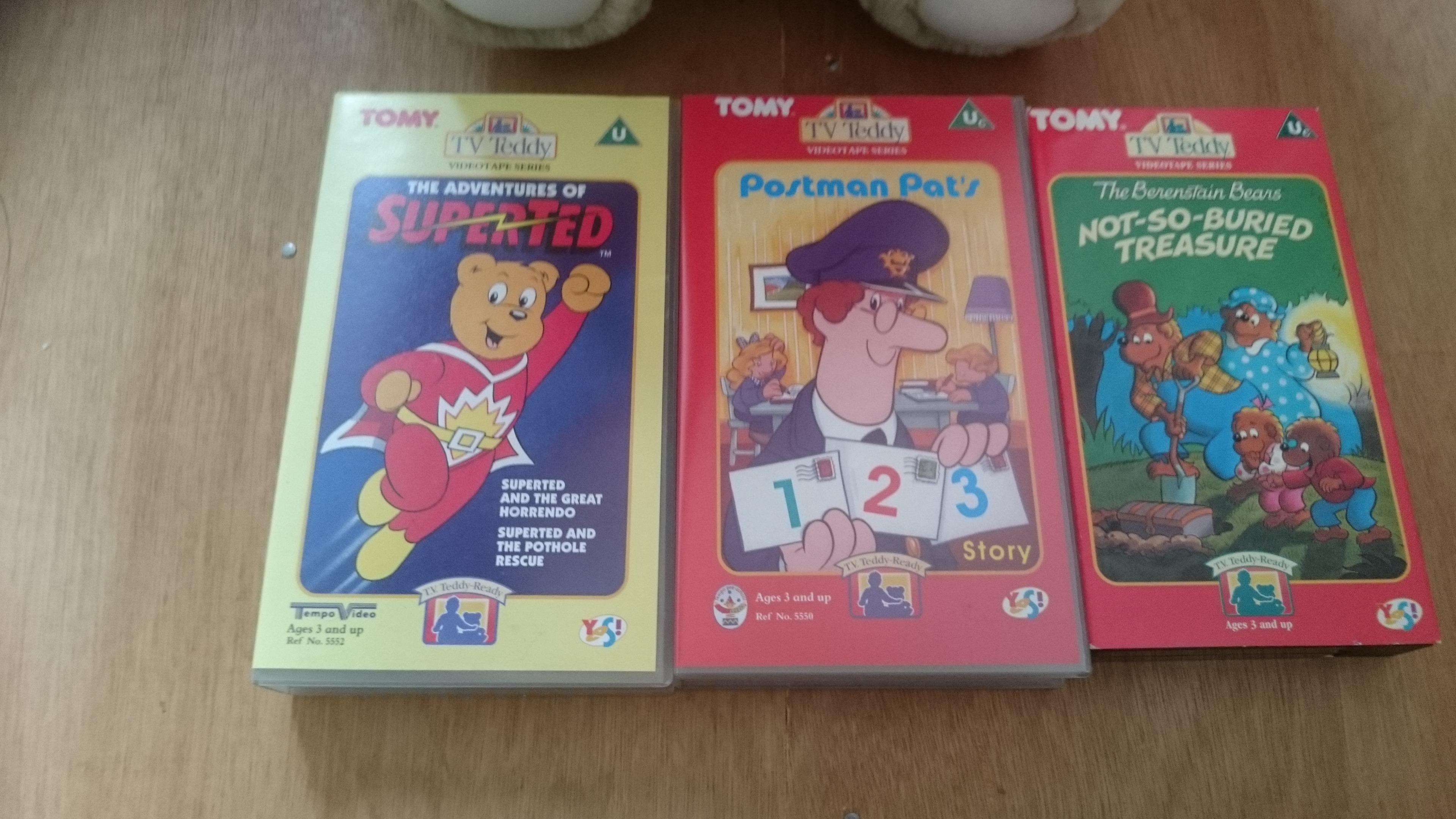 tomy tv teddy retro plush toy - vhs in WF4 Wakefield for £45.00 for ...