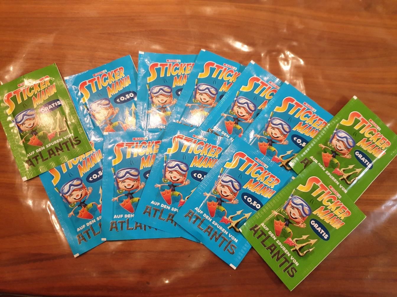 12 Packungen Stickermania original verpackt in 4060 Leonding für € 3,50 ...