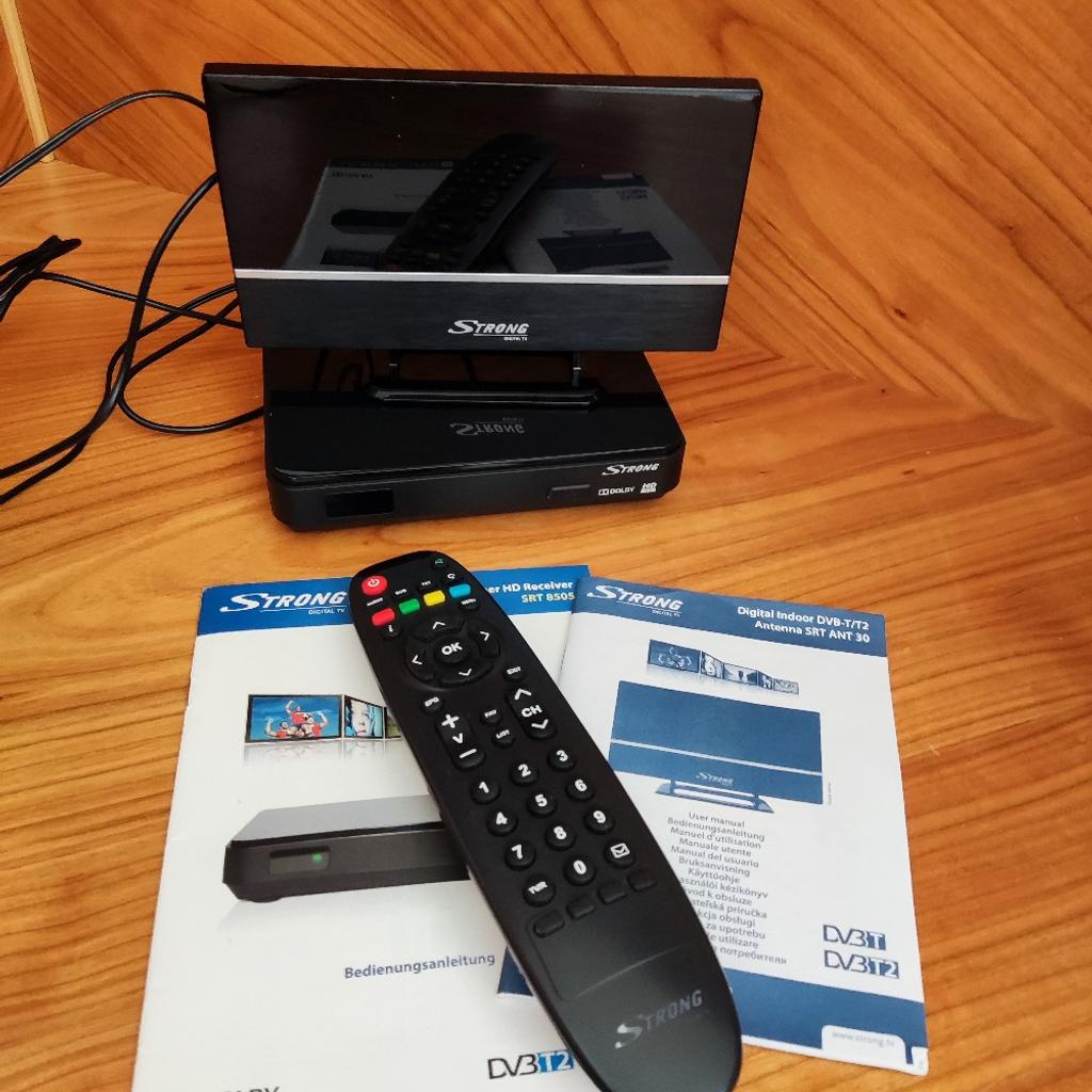 Strong HD DVB-T Receiver - SRT 8505 (SimpliTV in 6414 Gemeinde Mieming ...