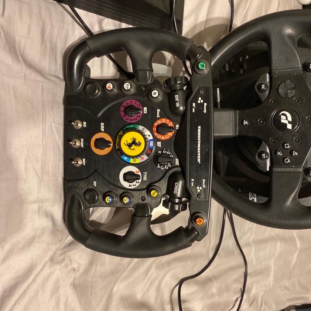 Thrustmaster T300rs Gt + Ferrari F1 Wheel in 24937 Flensburg für 320,00 ...