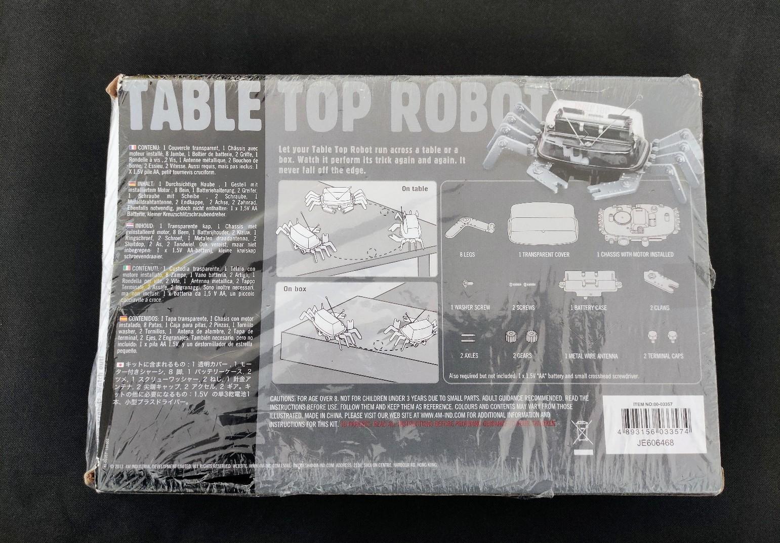 Sealed Box 4M Table Top Robot Science Kit in SE8 Lewisham für 10,00 ...