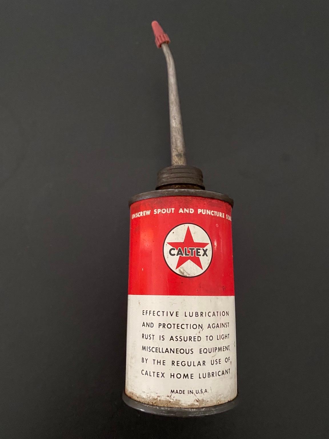 Caltex Vintage Oil Cans 1960 Öl Büchse in 6840 Götzis für 45,00 € zum ...
