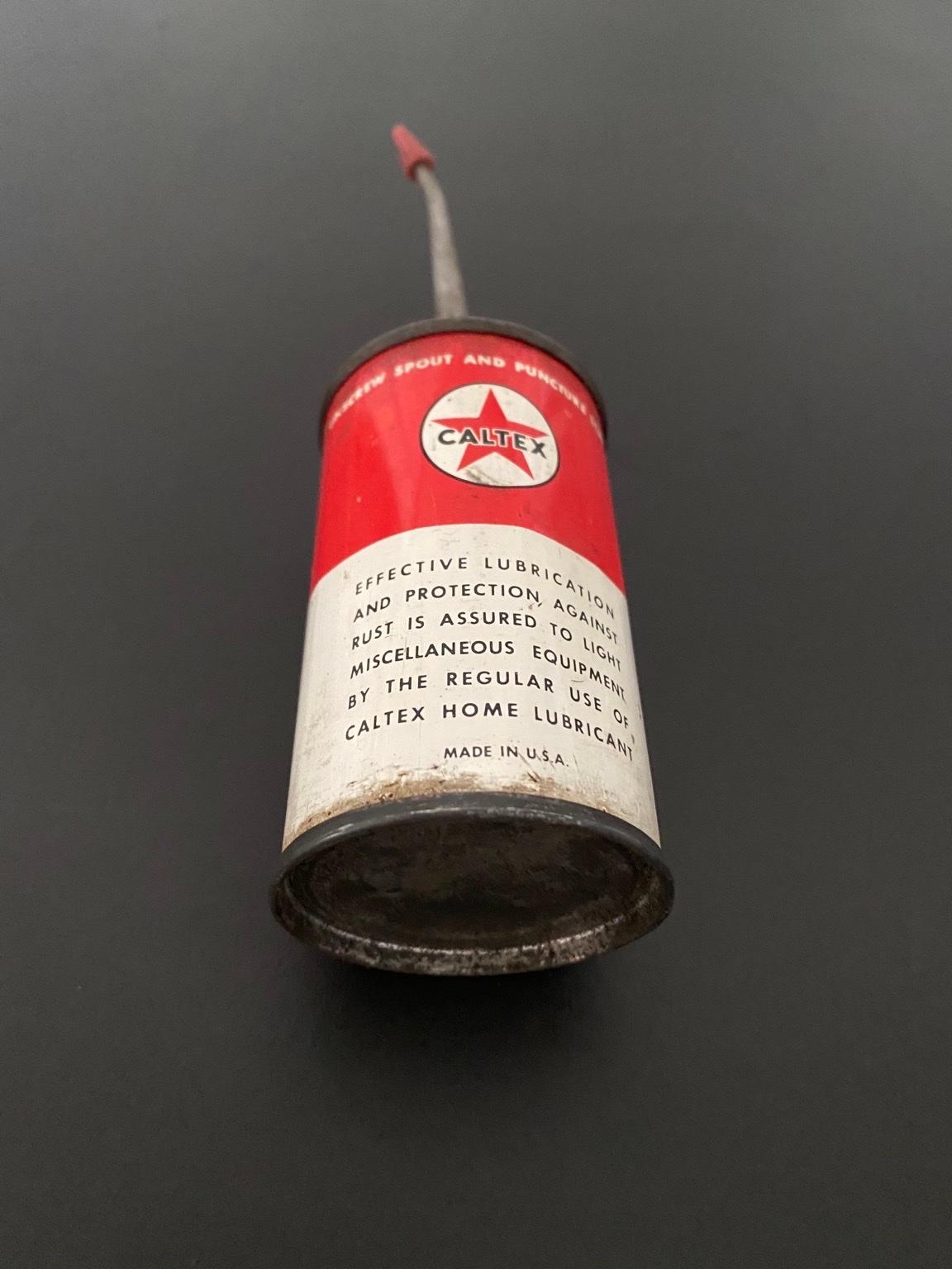 Caltex Vintage Oil Cans 1960 Öl Büchse in 6840 Götzis für 45,00 € zum ...