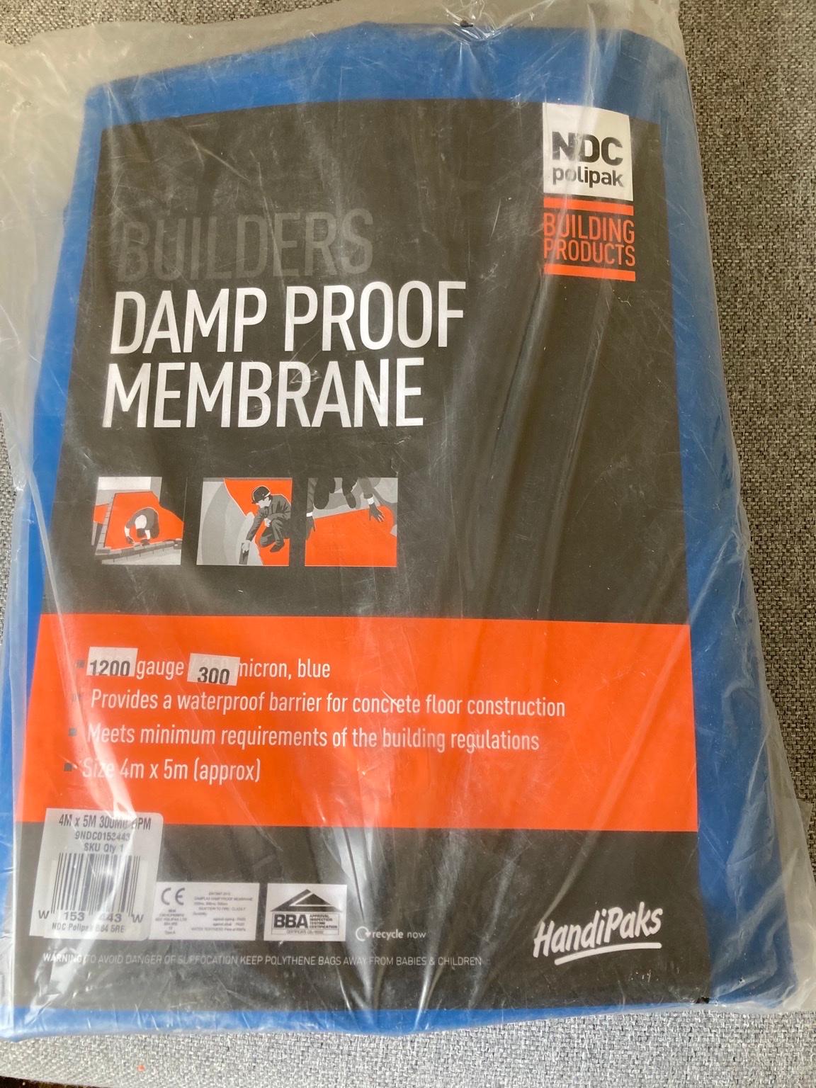 Damp proof membrane in CR7 Croydon für 10,00 £ zum Verkauf | Shpock DE