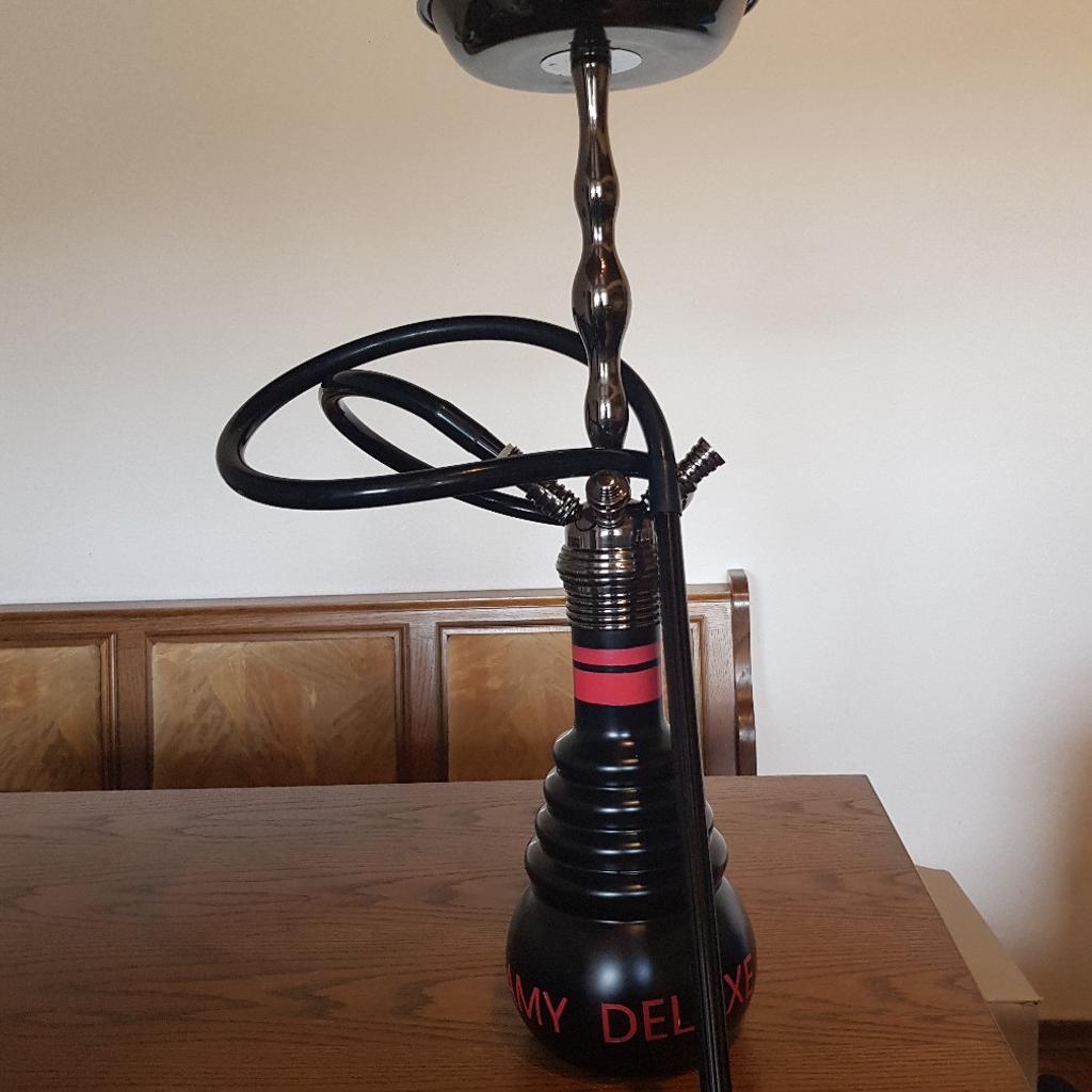 Amy Deluxe Shisha Schwarz/Rot in 55568 Staudernheim für € 50,00 zum ...