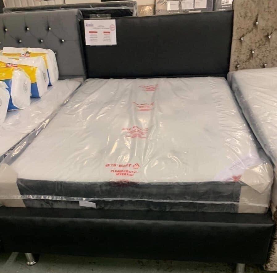 DOUBLE SAFFRON BED FRAME WITH MATTRESS in S65 1sl Rotherham for £300.00 ...