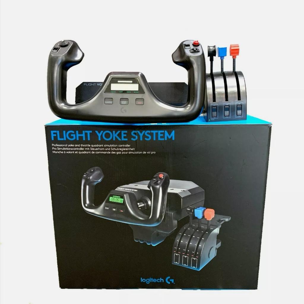 Logitech Yoke Flight simulator in E16 Newham für £ 35,00 zum Verkauf ...