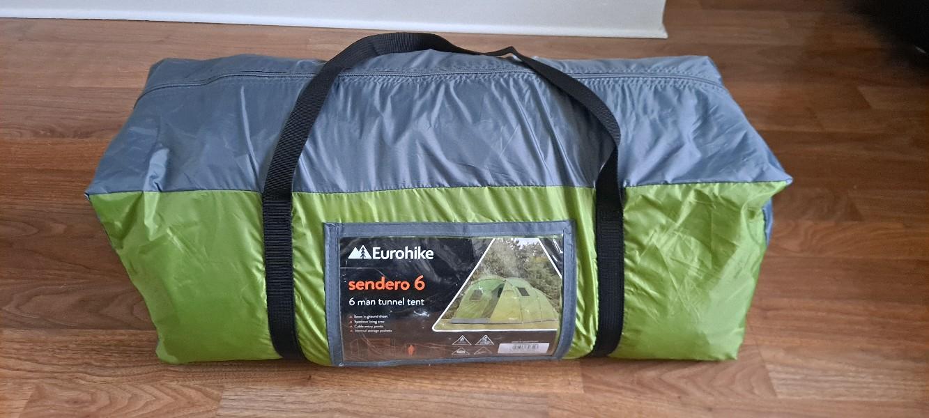 EUROHIKE SENDERO 6 TUNNEL TENT. in Stockport for £80.00 for sale | Shpock
