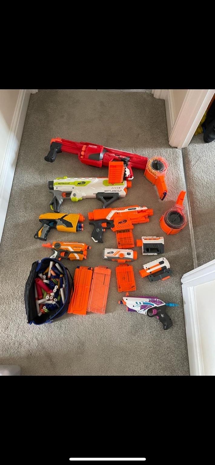 Nerf gun bundle in B65 Sandwell für 30,00 £ zum Verkauf | Shpock DE
