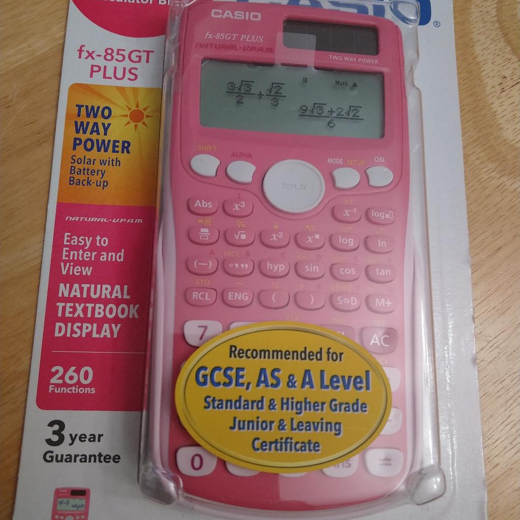 CASIO SCIENTIFIC CALCULATOR in WS5 Walsall für 8,00 £ zum Verkauf ...