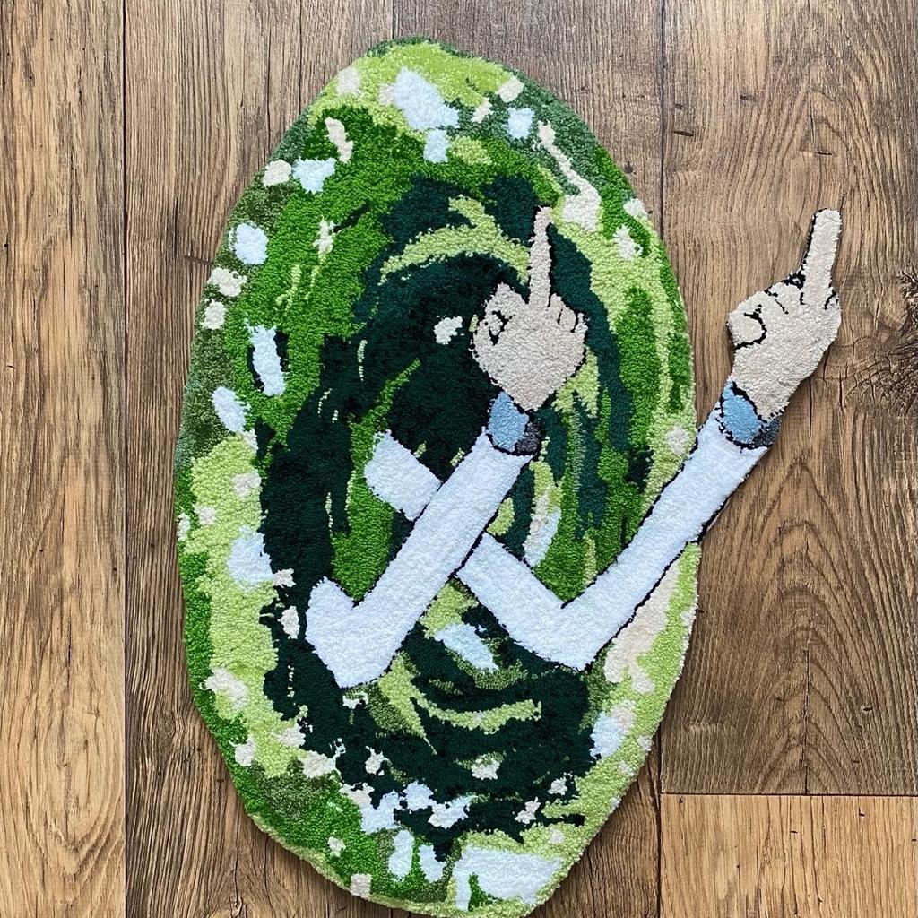 ‘PORTAL RICK’ Rick and Morty in EC3N London für £ 50,00 zum Verkauf ...