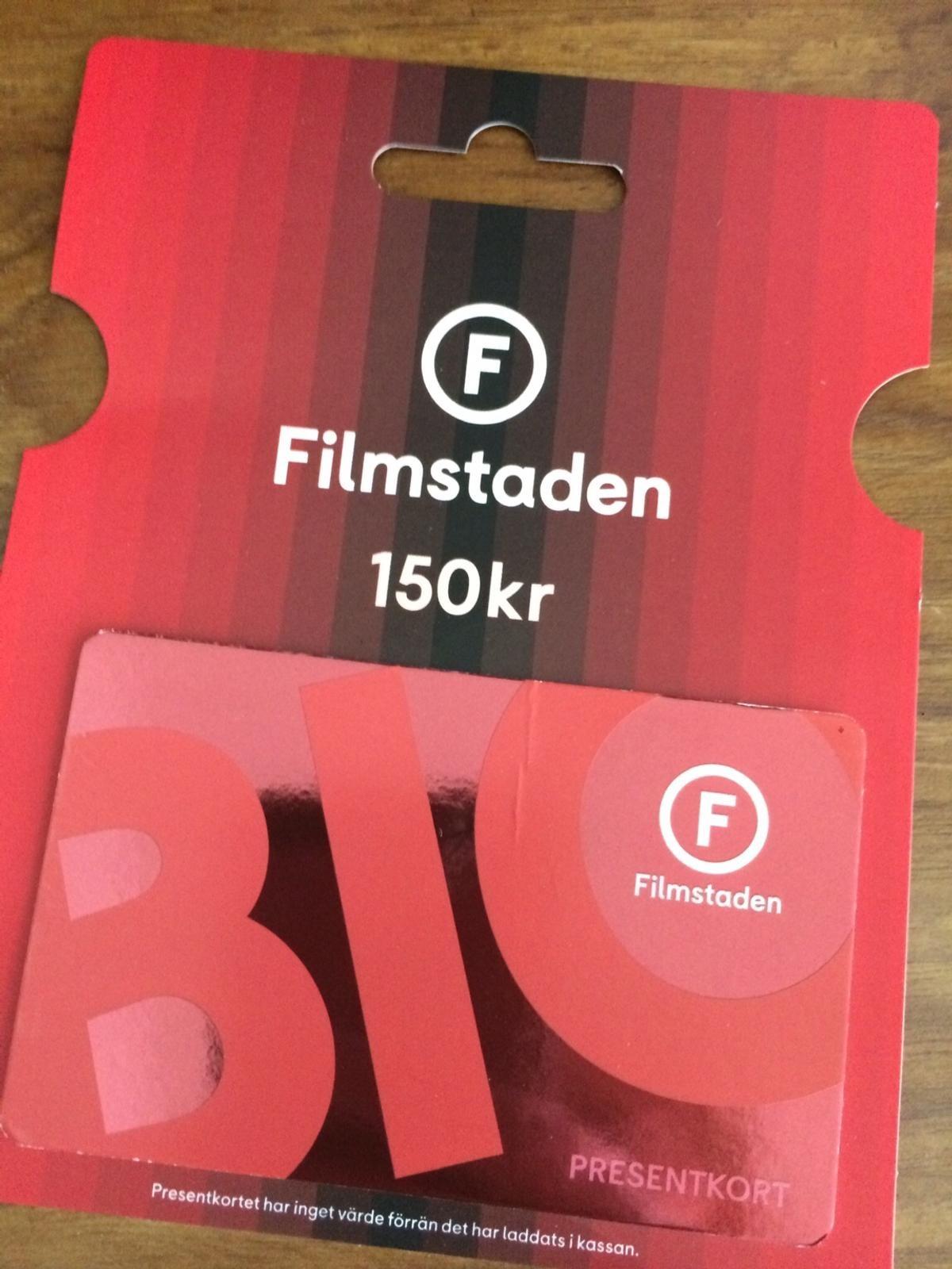 filmstaden presentkort, biobiljett in 11240 Stockholm für SEK 100,00 ...