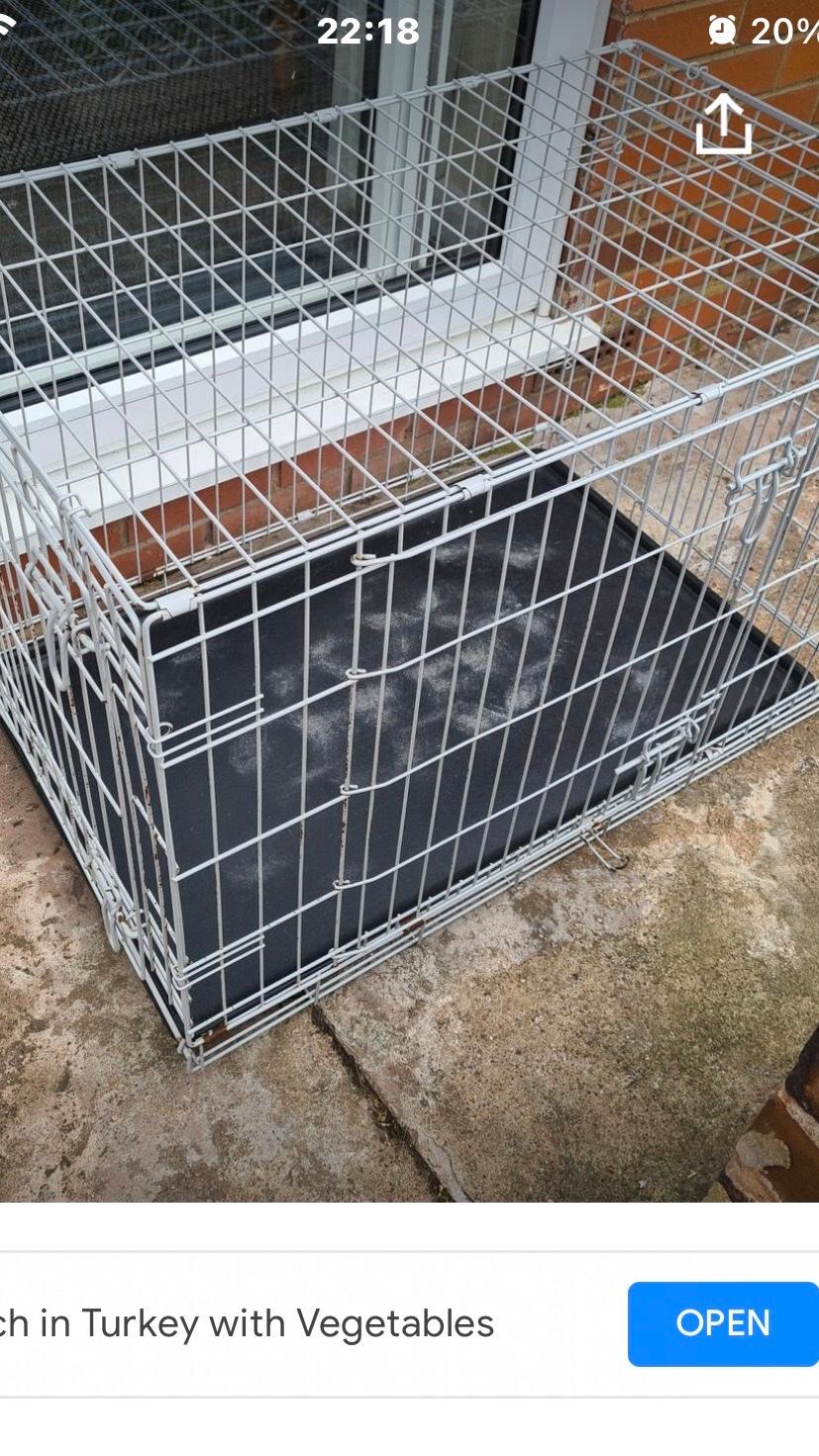 Large dog cage in WA3 Croft für £ 35,00 zum Verkauf | Shpock AT