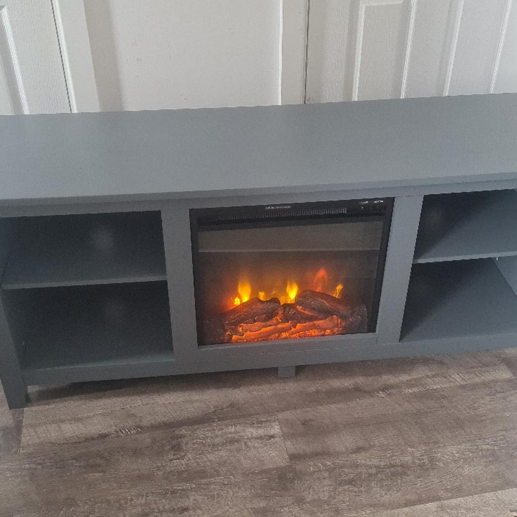 tv unit with built in fire in M38 Salford for £150.00 for sale | Shpock