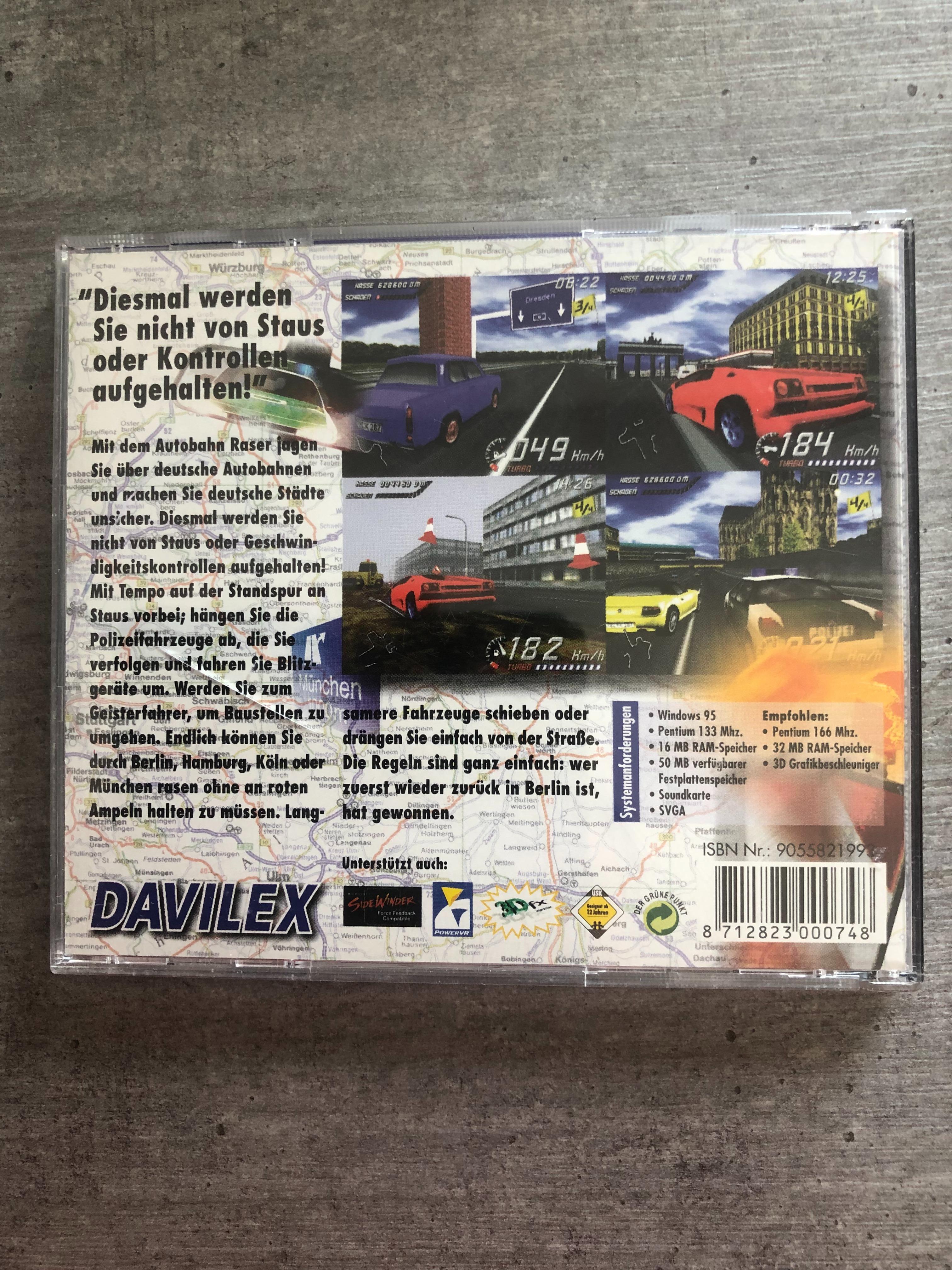 Autobahn Raser - PC Spiel in 28279 Bremen für 6,00 € zum Verkauf ...