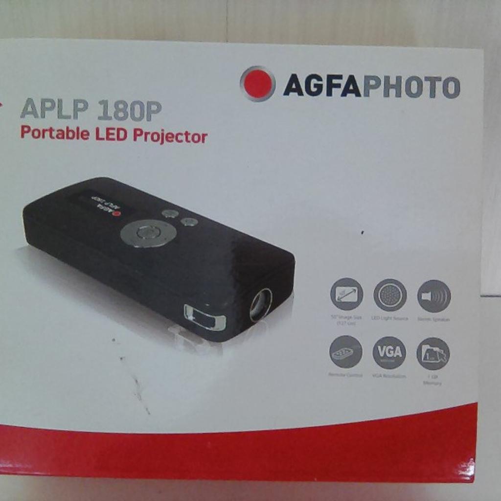 AGFA photo APLP 180p portable LED projector, in NN16 Kettering für £ ...