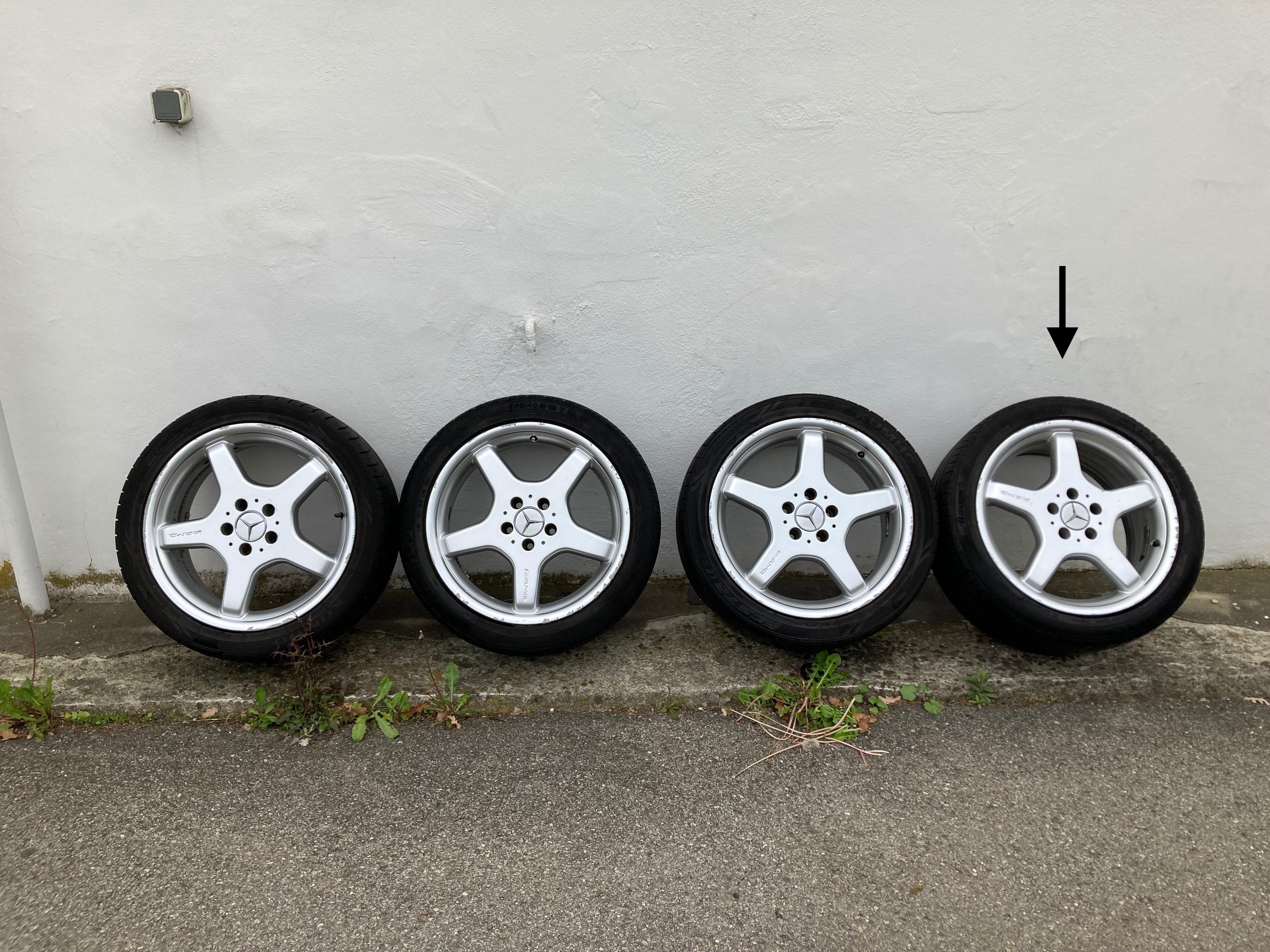 Original Mercedes AMG Felgen 18" Styling III in 6850 Stadt Dornbirn für ...