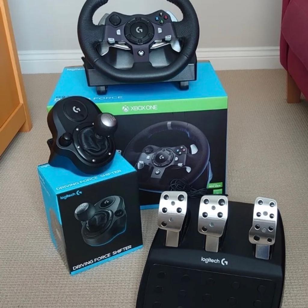 Logitech g920 XBOX/PC with RACING SEAT in CH43 Wirral für £ 220,00 zum ...