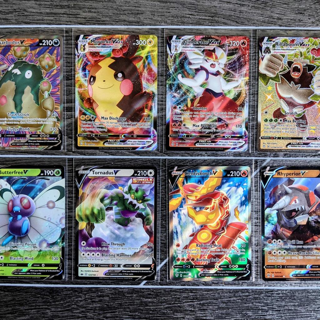 Pokemon Full Art Vmax V Holo Bundle Pokémon in SE17 London for £15.00 ...