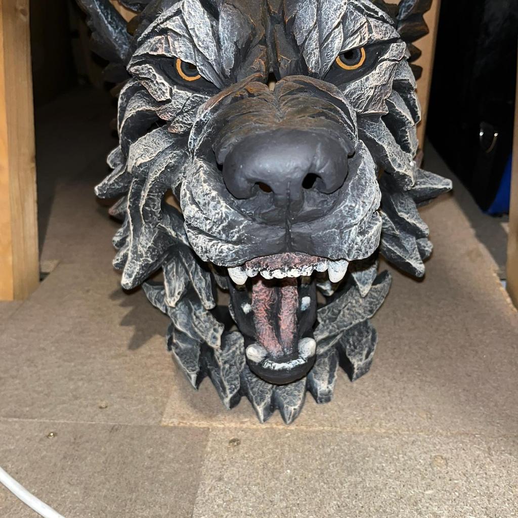 Edge Sculpture Wolf Bust in L24 Liverpool for £150.00 for sale | Shpock