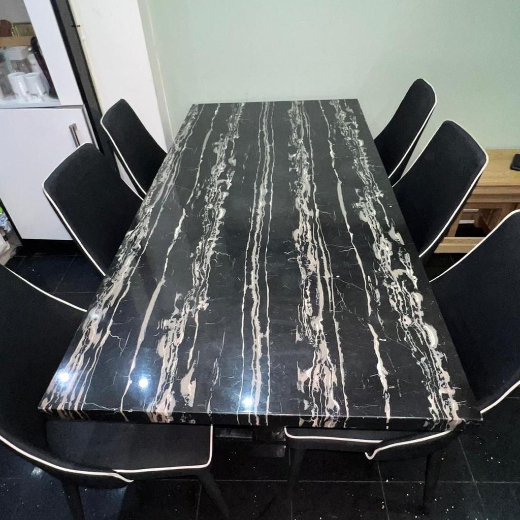 6 seater marble effect chair and table in B20 Birmingham for £60.00 for ...