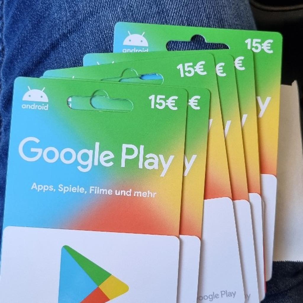 Google Play Karte in 6890 Marktgemeinde Lustenau für 90,00 € zum Verkauf | Shpock DE