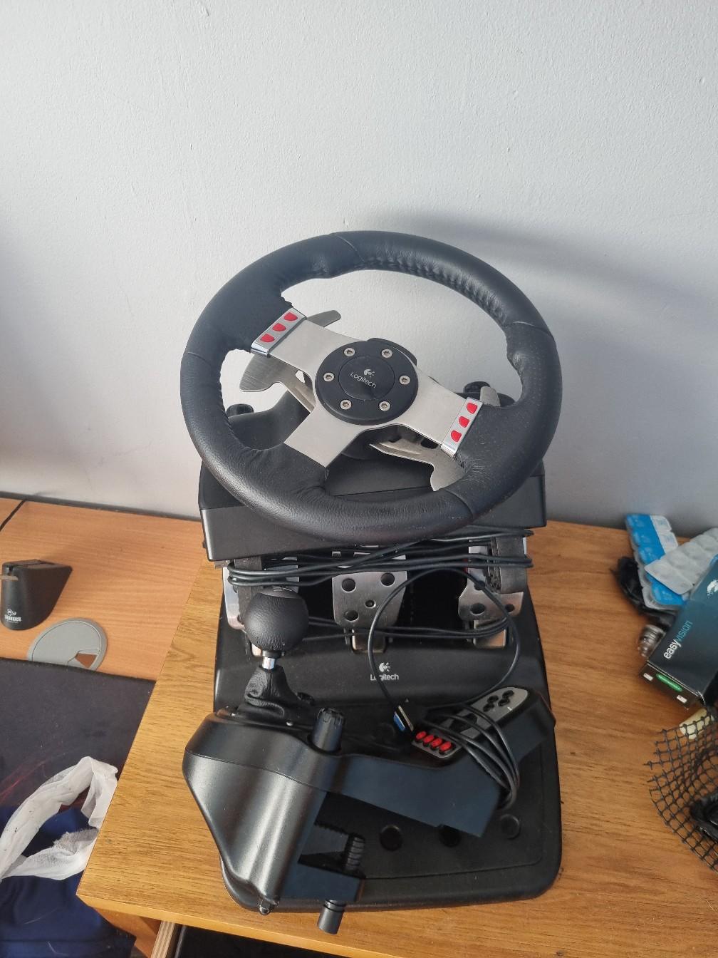 logitech g27 wheel with shifter and pedals in TS5 Middlesbrough for £ ...