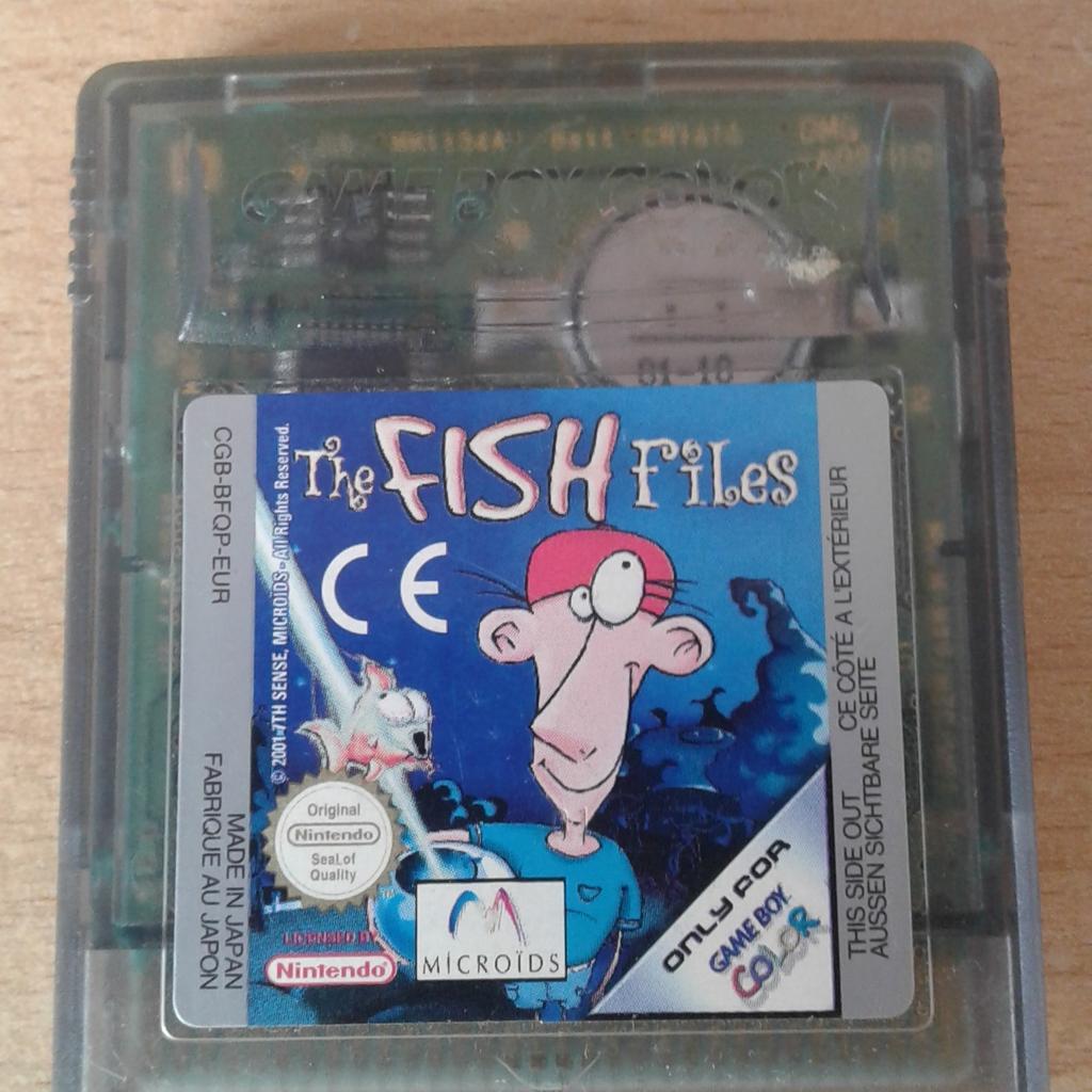 Gameboy Color: The Fish Files in 63741 Strietwald für € 20,00 zum ...